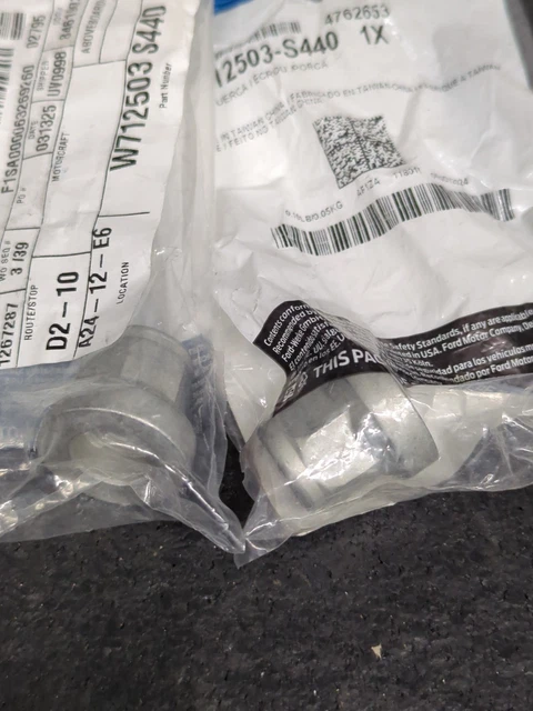 (2) GENUINE FORD Stabilizer Link Nut W712503-S440 $6.87 - PicClick CA