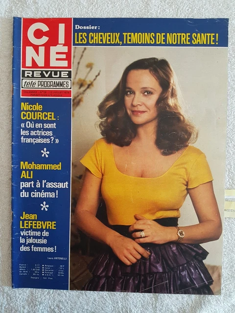 CINE REVUE N°28 1979 Laura Antonelli N.courcel Giuliano Gemma Marina ...