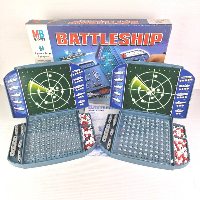 VINTAGE BATTLESHIPS MB Games 1996 Edition Complete £17.95 - PicClick UK