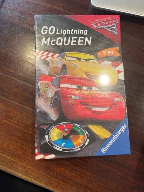 RAVENSBURGER BRETTSPIEL GO Lightning McQueen Disney Pixar Cars Kinder ...