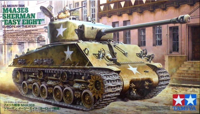 TAMIYA 35346- 1:35 M4A3E8 SHERMAN "Easy Eight" European Theater EUR 44,00 - PicClick DE