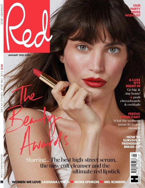 RED MAGAZINE COMPACT Size Issue January 2025 ~ New ~ £5.25 - PicClick UK