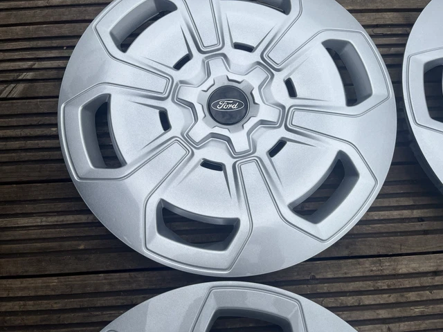 NEW X4 ORIGINAL Ford Transit Custom Mk8 Mk9 Van 16” Wheel Trims Hub ...