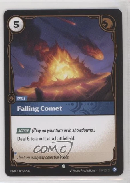 2025 RIFTBOUND ORIGINS: League of Legends TCG OGN Falling Comet #085 £1 ...
