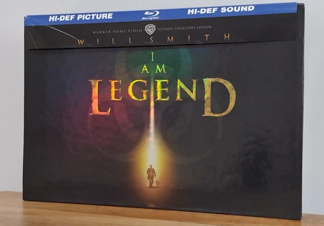 I AM LEGEND Blu-ray Ultimate Collector's Edition Art Book Cards & Lenticular EUR 46,68 - PicClick IT