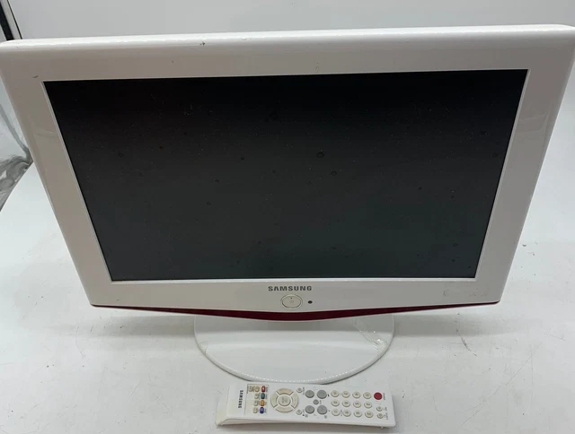 SAMSUNG LE19R71W 19 Inch LCD TV White With Remote Pre-Loved £11.09 ...
