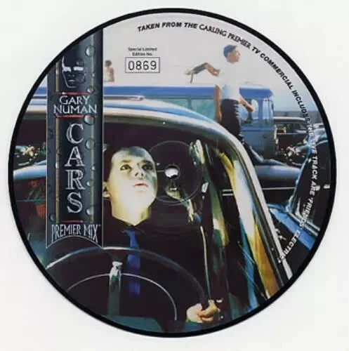 GARY NUMAN 7& Cars Remix / Are 'Friends' Electric? (Live) PICTURE DISC ...