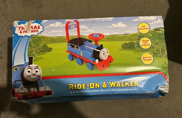 THOMAS AND FRIENDS Tank Engine Ride On Cart Train Baby Walker £12.90 ...