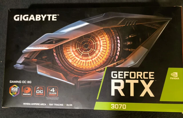 CARTE GRAPHIQUE NVIDIA Gigabyte GeForce RTX 3070 GAMING OC 8G EUR 270 ...