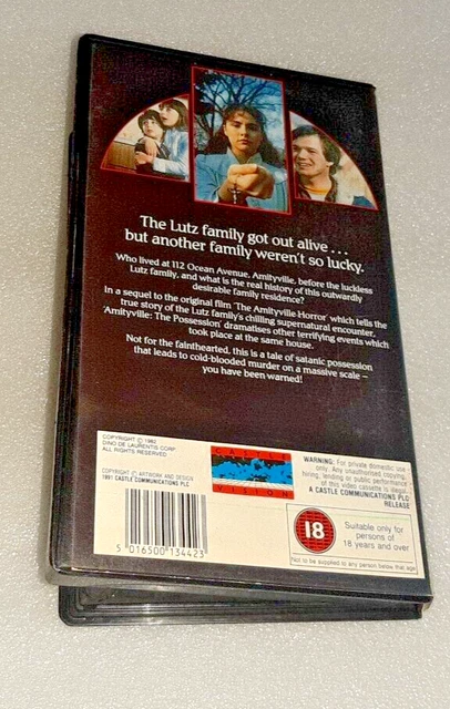 AMITYVILLE 2 THE Possession VHS Tape Classic Cult Horror EUR 7,44 ...