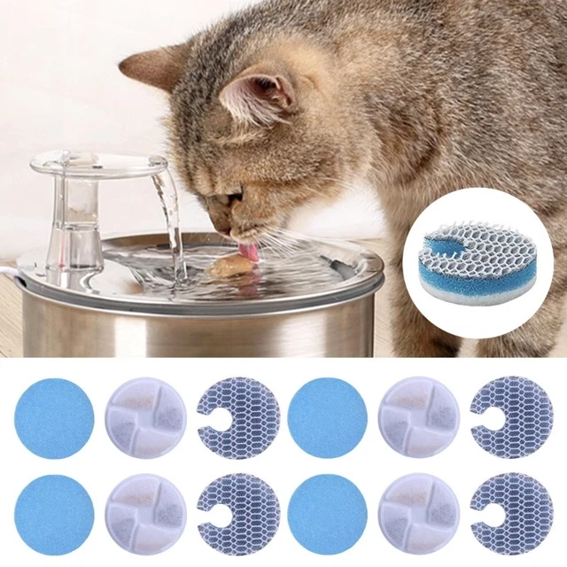 DRINKING FOUNTAIN REPLACEMENT Filter for Cat Activated-Carbon Charcoal ...