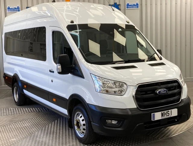 2019 FORD TRANSIT 2.0 460 EcoBlue Leader Minibus Double Cab 5dr Diesel ...