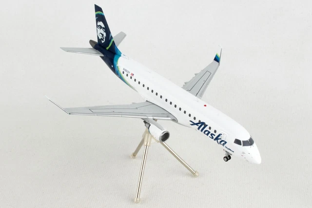 GEMINI200 ALASKA AIRLINES Embraer E170 1:200 Scale Die Cast Model $160. ...