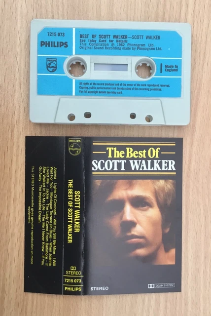 🌟SCOTT WALKER🌟CASSETTE ALBUM🌟THE Best Of🌟Pop🌟1970S🌟Rock🌟Uk🇬🇧Seller🌟 £12 ...