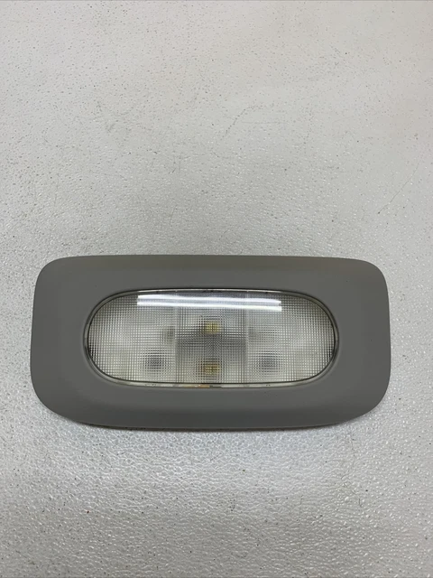 04-08 FORD F-150 Rear Overhead Rail System Map Dome Light Gray Grey OEM ...