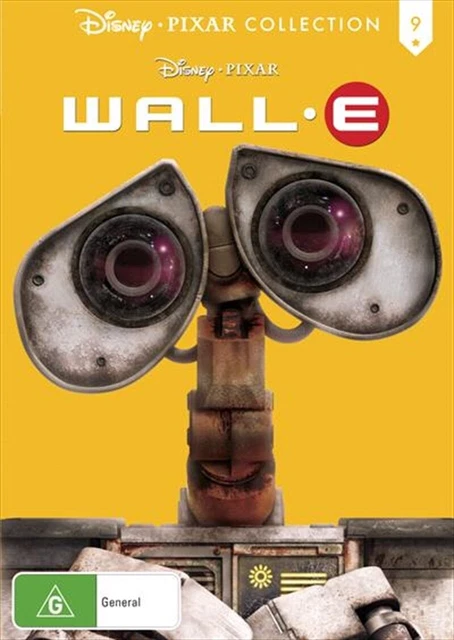 WALL-E (2008, DVD, Rg4) PIXAR, EVE, Axiom, Mountains of garbage, NEW ...
