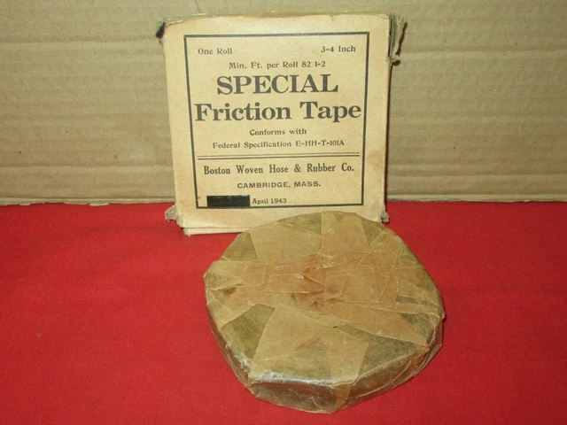 WW2 US ARMY / Airborne / Engineers Special Friction Tape Dated 1943 £60 ...