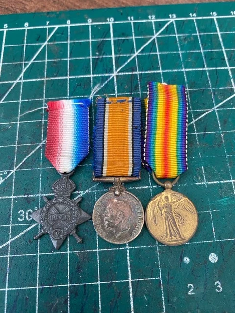 WW1 MINIATURE SET of 3 medals loose £40.00 - PicClick UK