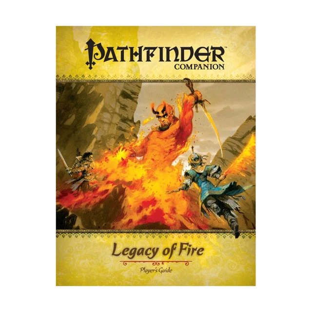 PAIZO PATHFINDER LEGACY of Fire Player's Guide NM EUR 10,19 - PicClick FR