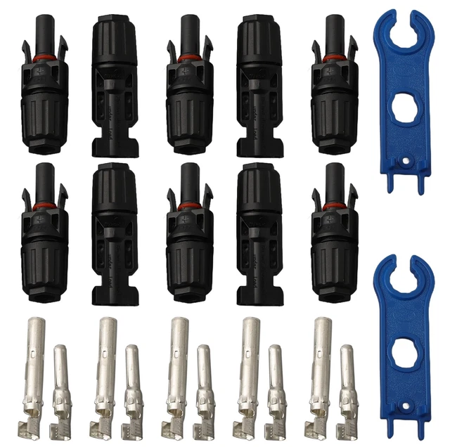 SOLAR PANEL PV Plugs Connection PPO IP67 1000V 30A Approved Cable ...