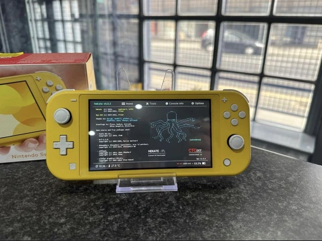 NINTENDO SWITCH LITE - mod HWFly 2040 - scheda 256 GB - atmosfera ...
