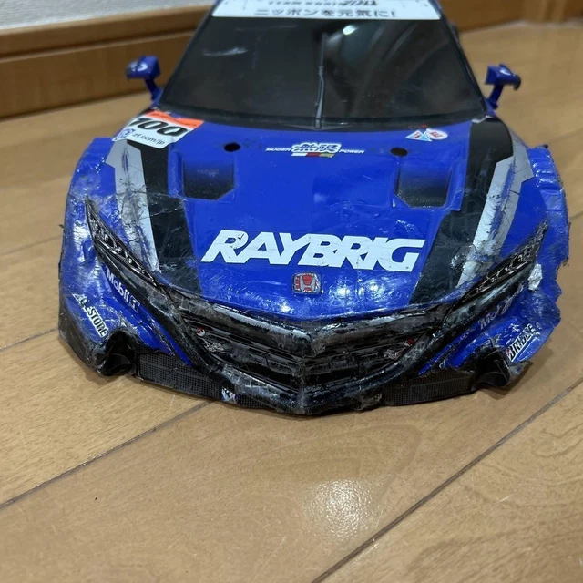 CORPS RADIOCOMMANDÉ RAYBRIG Honda Nsx Tamiya Xb endommagé EUR 68,94 ...