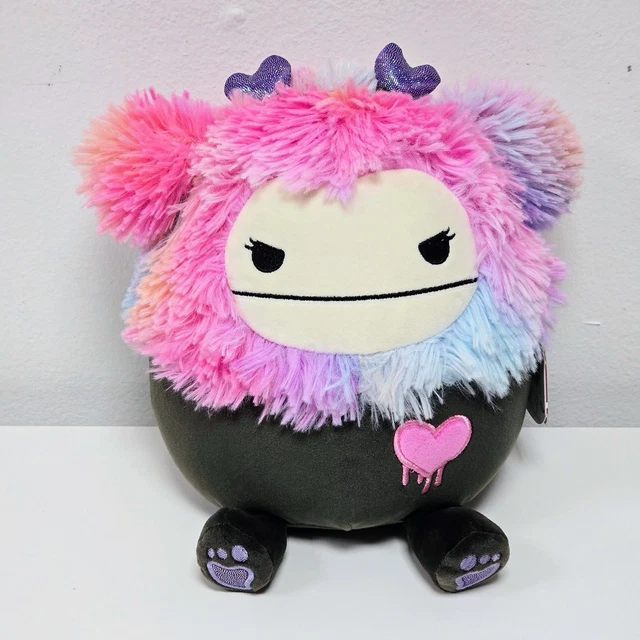 SQUISHMALLOWS 8& Frumpy The Bigfoot Black Pink - USA Exclusive BNWT ...