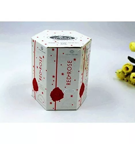 AL REHAB 6ML Perfume Oil RED ROSE Alcohol Free Roll On Attar Ittar BOX ...
