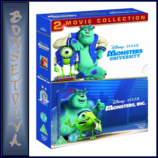 MONSTERS INC & Monsters University - Disney Pixar * New Blu-Ray ... MONSTERS INC & Monsters University - Disney Pixar * New Blu-Ray ...