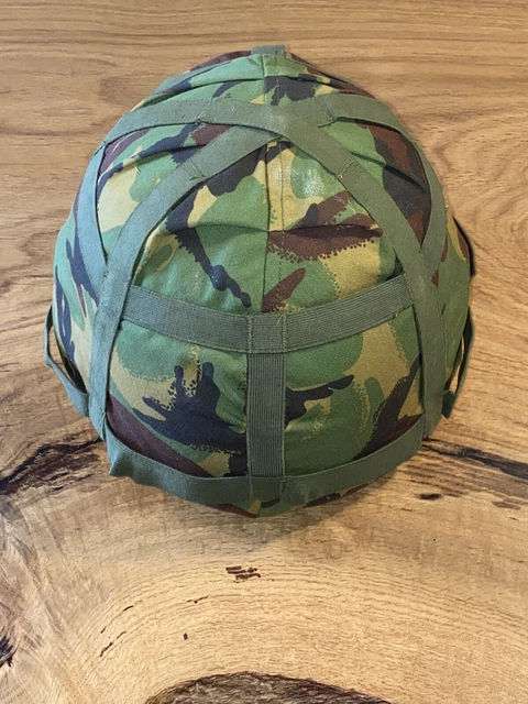 BRITISH MILITARY GS MK6 Combat Helmet With DPM Helmet Cover £35.00 ...