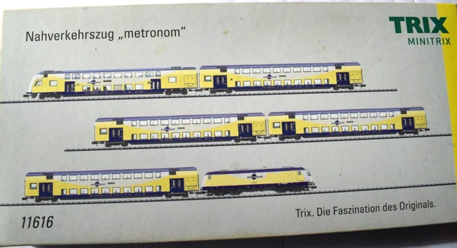 TRIX 11616 &METRONOM& Regional Express Train £180.00 - PicClick UK