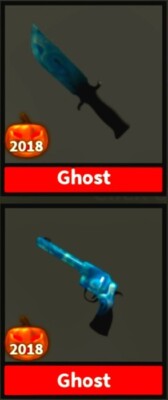 🔫🎃👻 🗡GHOST SET - MM2 🔫🎃👻 🗡- 2018 Halloween Items $27.35 - PicClick AU