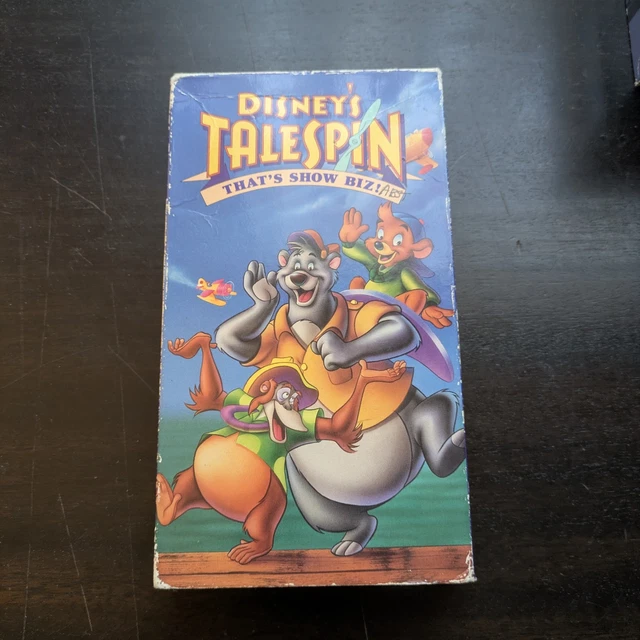 TALESPIN &THAT'S SHOW Biz!" VHS Walt Disney Home Video 90s Cartoon £3. ...