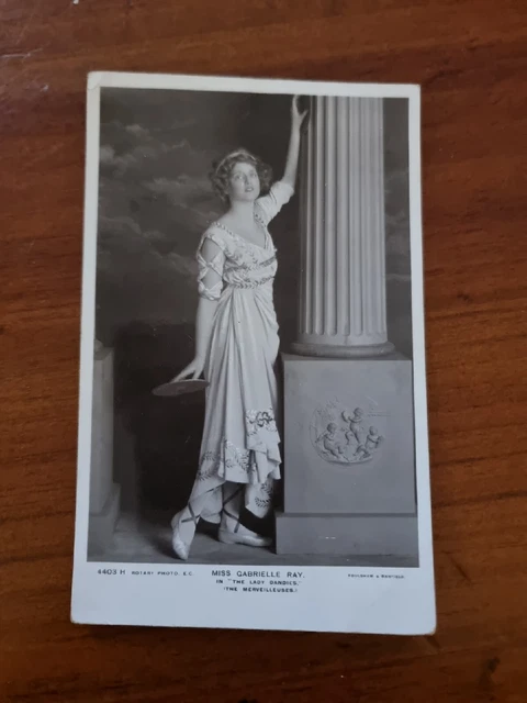 POSTCARD. ACTOR ACTRESS. Gabrielle Ray. Vintage. 1907 EUR 6,05 - PicClick FR