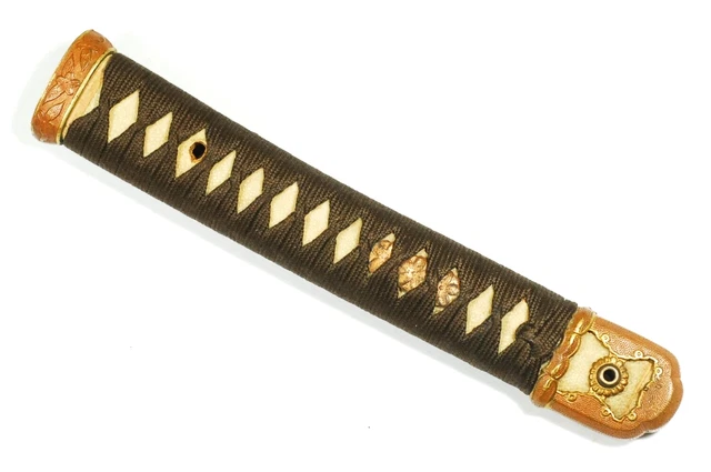 - RENEWED - WW2 Japanese Army Tsuka Handle Gunto Last Stage Type Sword ...