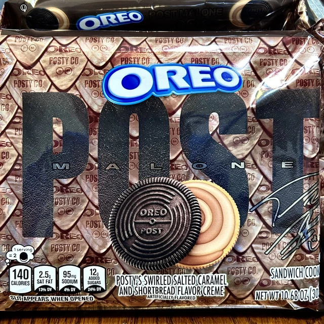 POST MALONE OREO Cookies Limited Edition 2025 Salted Caramel ... POST MALONE OREO Cookies Limited Edition 2025 Salted Caramel ...