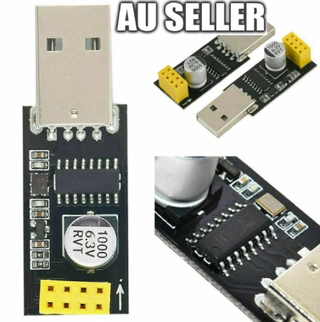 ESP 01 PROGRAMMER Adapter UART GPIO0 CH340G USB to UART ESP8266 WIFI $7 ... ESP 01 PROGRAMMER Adapter UART GPIO0 CH340G USB to UART ESP8266 WIFI $7 ...