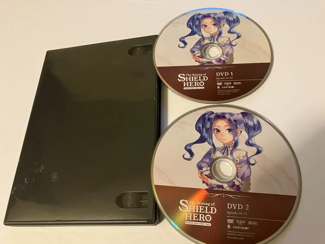 THE RISING OF The Shield Hero Season One Part Two Dvd Only Anime ...