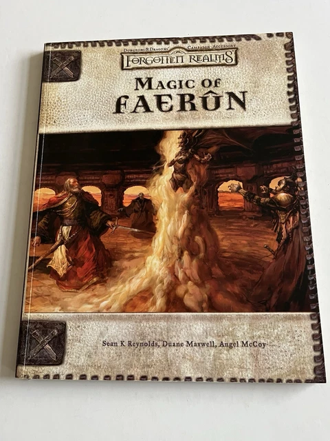 DUNGEONS AND DRAGONS Magic of Faerun Forgotten Realms 2001 £24.99 ...