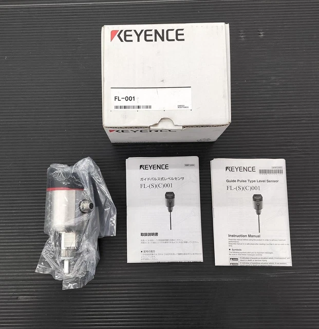 UNITÀ AMPLIFICATORE SENSORE livello tipo impulso guida KEYENCE FL-001 ...