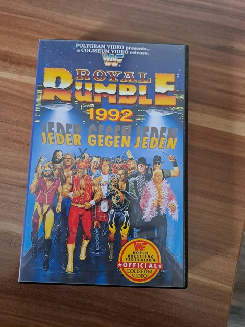 1992 ROYAL RUMBLE - VHS WRESTLING WWF-WWE - Hulk Hogan £13.76 - PicClick UK
