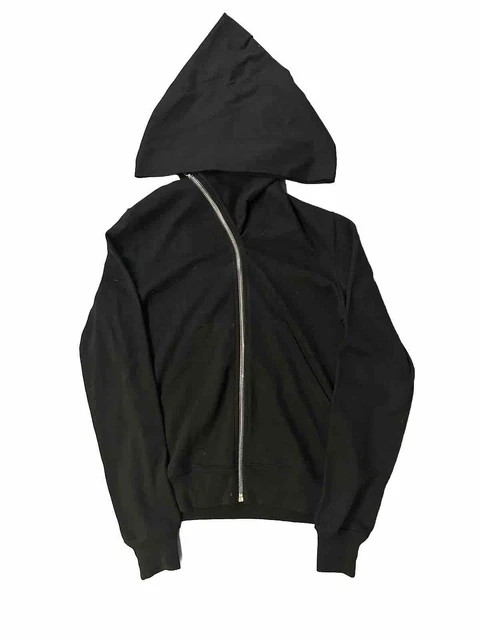 RICK OWENS WIZARD Hat zipper jacket sz s $149.00 - PicClick AU