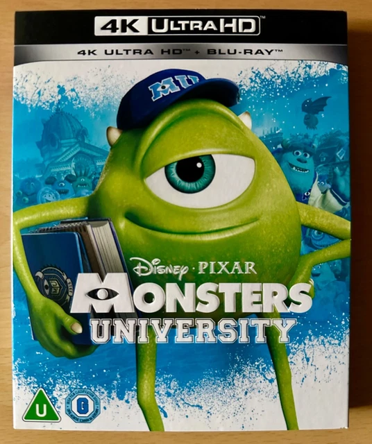 DISNEY PIXAR MONSTERS University | 4K Ultra HD and Blu Ray | BRAND NEW ...