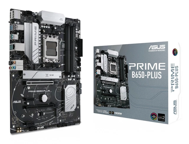 ASUS PRIME B650-PLUS AMD B650 Socket AM5 ATX £139.99 - PicClick UK