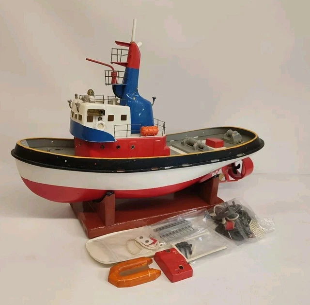 ROBBE KRICK NEPTUNE Tug Model Boat 1:50 R/C - Nearly Ready! £99.99 ...