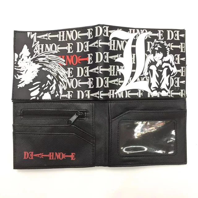 DEATH NOTE YAGAMI Misa Ryuuku Bifold Wallet Cosplay Cartoon PVC Boys ...