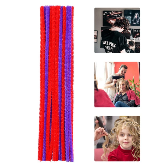 180 PCS CURLING Rollers Hair Curler Rod Flexible Rods Curly Perm Kit £ ...