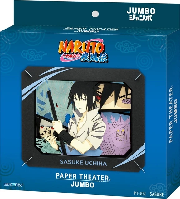 NARUTO SASUKE UCHIHA Paper Theater JUMBO H128×W160×D68mm ENS-PT-J02 ...