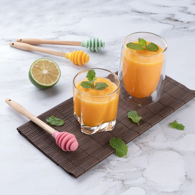 DIPPER EXTRACTOR MIXING Stirrer Kitchen Tool Honey Spoon Honey Dipper ...