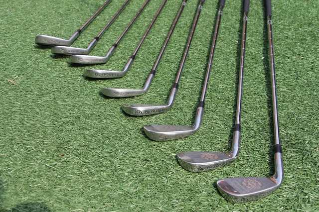 BLAZE BRASS INERTIA Pro Select Golf Clubs Steel Shaft 3-9 Plus S & P. £ ...